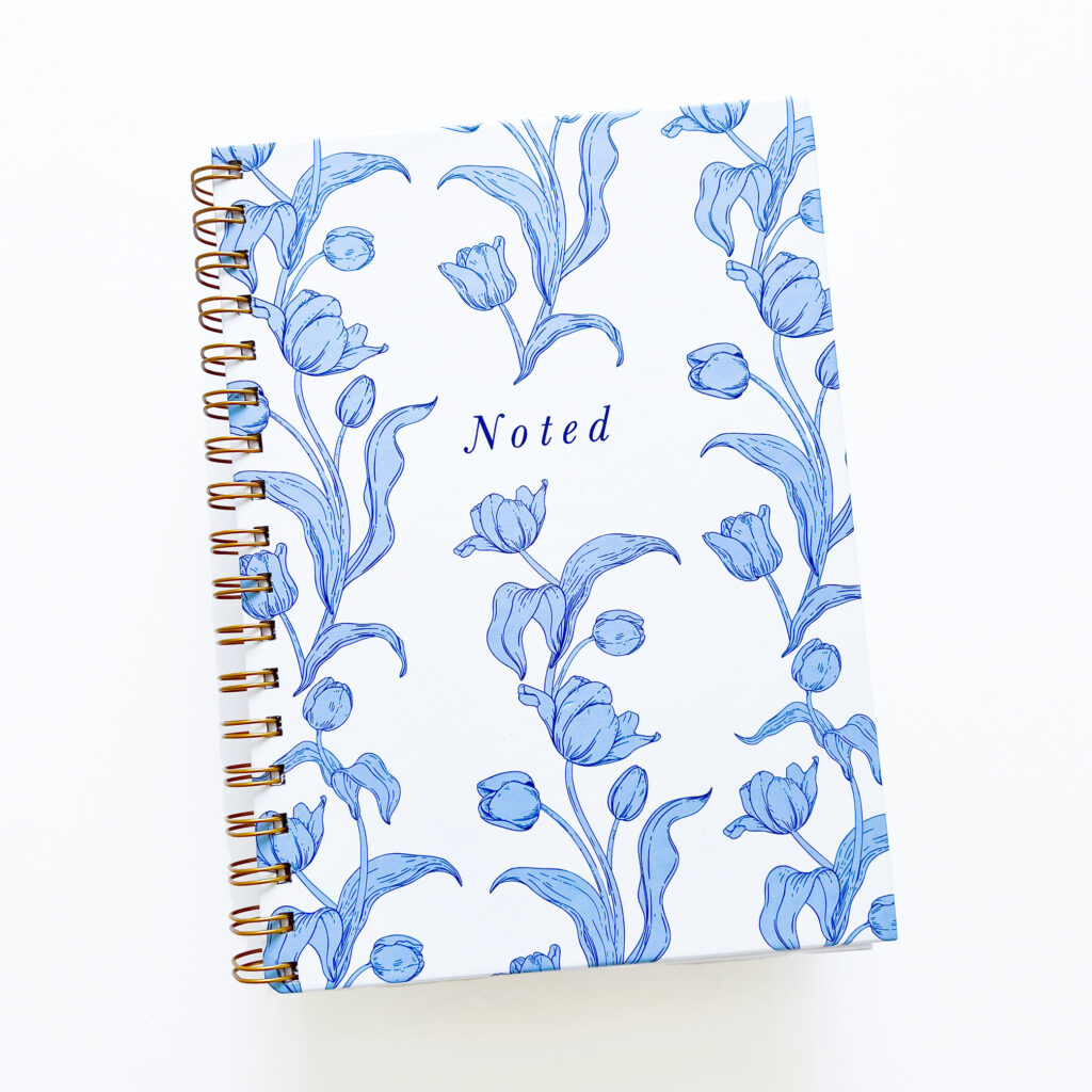 Spring Tulips Notebook, Tulips Notebook, Drawing Notebook